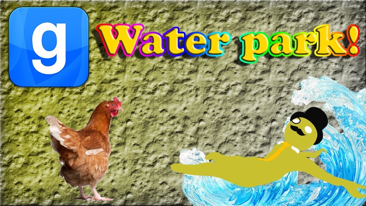 Gmod hide and seek! At the water park and kloakalakalak - YouTube