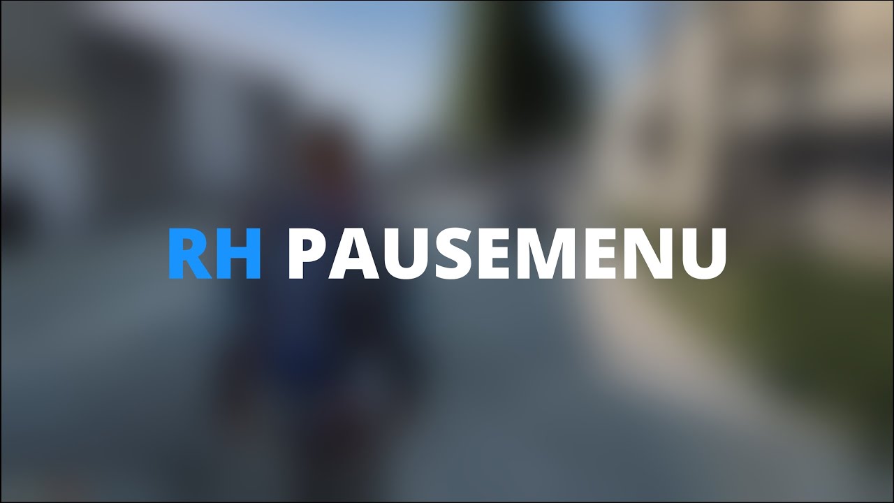[QBCore/ESX] RH Pause Menu [FiveM] [GTA V CINEMATIC] 4K - YouTube