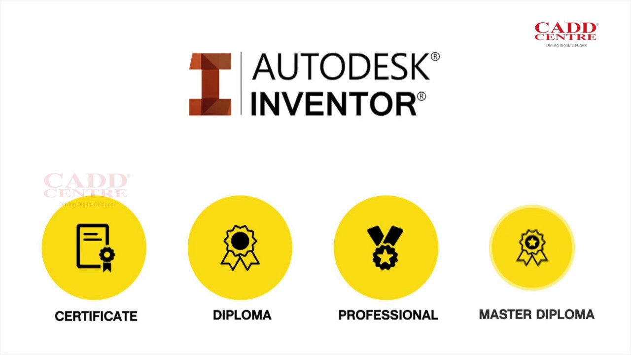 AUTODESK INVENTOR Training at CADD Centre - YouTube
