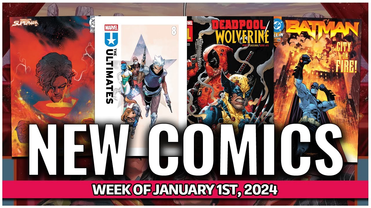 New Comic Book Previews 1/1/2025 - Starting the Year With a BANG! - YouTube