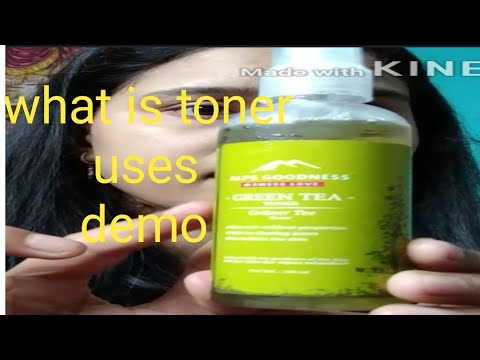 //what is toner//uses and demo - YouTube