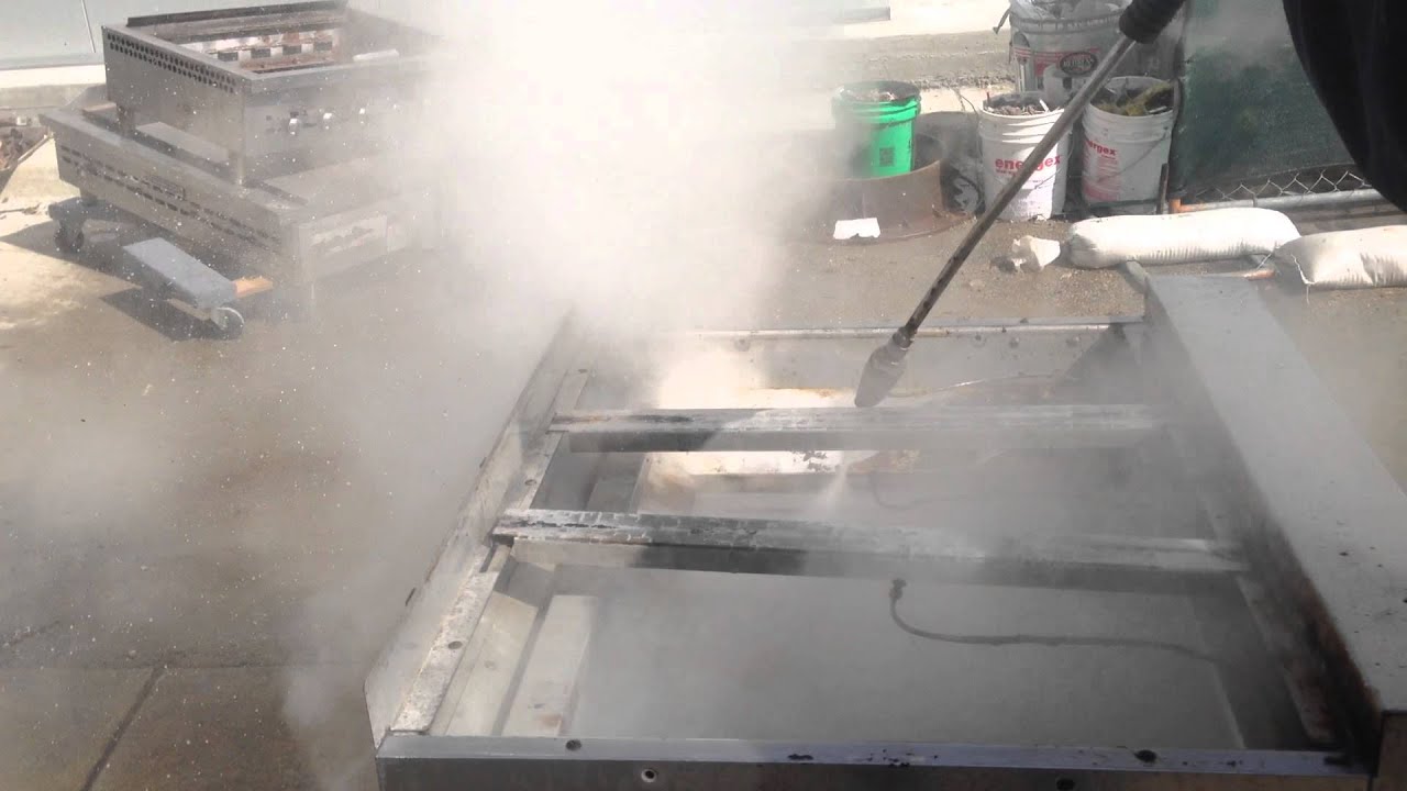 Restaurant Kitchen Equipment Power Washing Chicago - YouTube