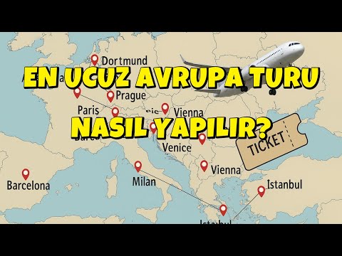 EN UCUZ AVRUPA TURU NASIL YAPILIR? (300€  - 13 ŞEHİR)