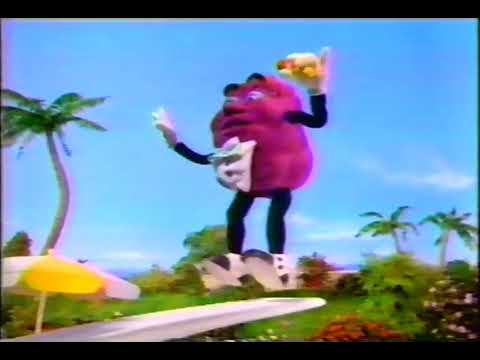California Raisins toys at Hardees commercial 1988 - YouTube