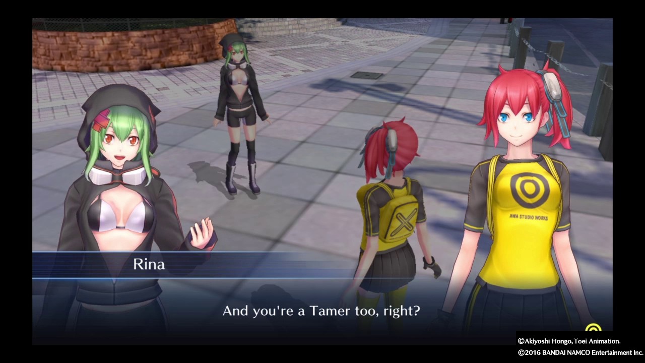 Digimon Story Cyber Sleuth Part 44: Meeting Rina - YouTube