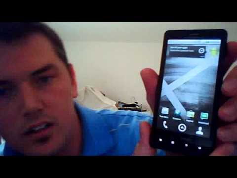 How to Activate Android "Droid X" - YouTube