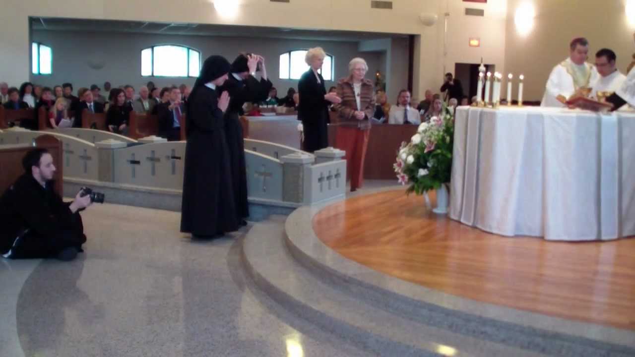 Passionist Nun Vows - Thorn Crown Fail HD - YouTube