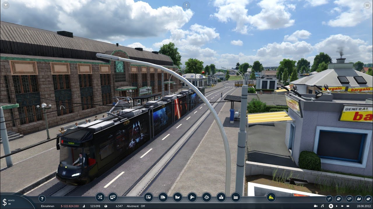 Transport Fever 2 Mitfahrten * Tram * - YouTube