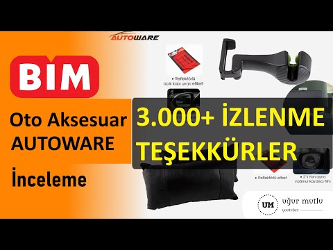 Bim Aktüel Ürünler | Oto Aksesuar | Paket Açılışı ve İncelemesi