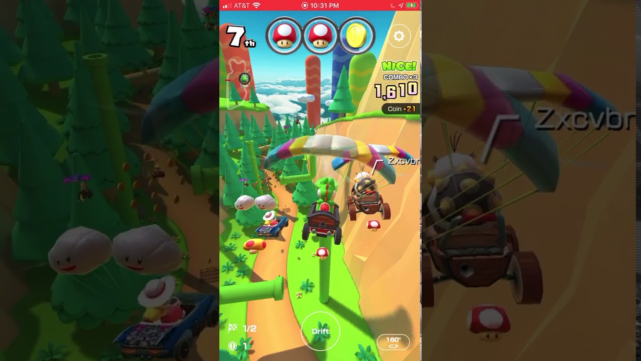 Mario Kart Tour - 3DS Rock Rock Mountain - 150cc Gameplay (9,564 pts ...