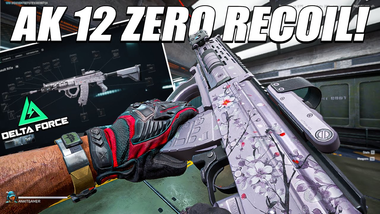 AK 12 Delta Force Zero Recoil Build | Delta Force Builds - YouTube