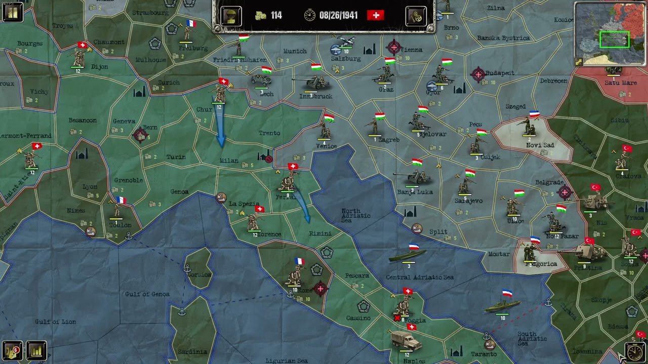 Strategy & Tactics Sandbox WW2. Switzerland (#2) - YouTube
