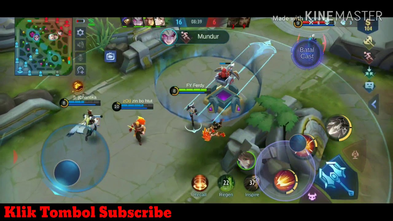 Best Team Part 2 Rank GM GrandMaster - Mobile Legends - YouTube