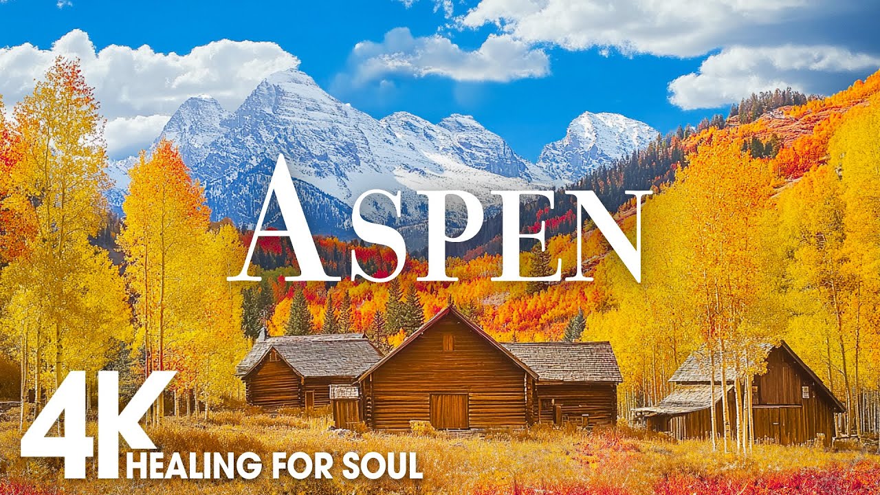 Aspen, Colorado 4K - Stunning Fall Foliage, Golden Aspens, and Majestic ...