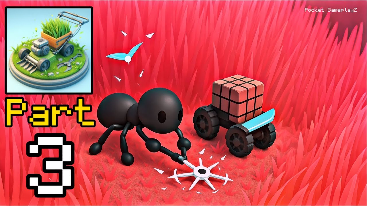 Ant Master: Grass Cutter - Gameplay Walkthrough Part 3 - Lawn Invasion ...