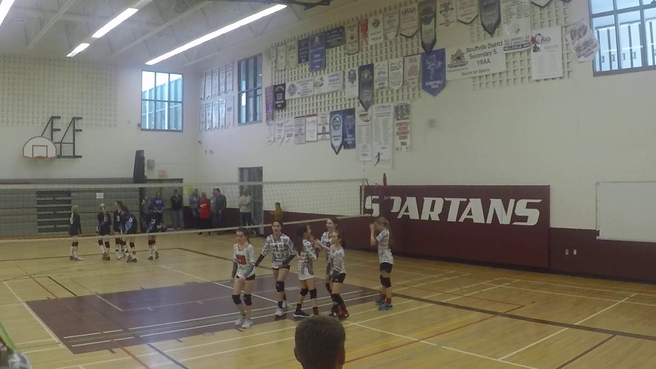 Spurs OVA4 Semis Georgina Riptide Rage Set1 2 - YouTube