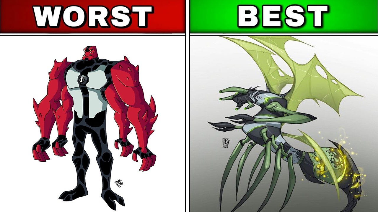 Tier List Ranking Ben 10 Classic Alien - WORST to BEST! - YouTube