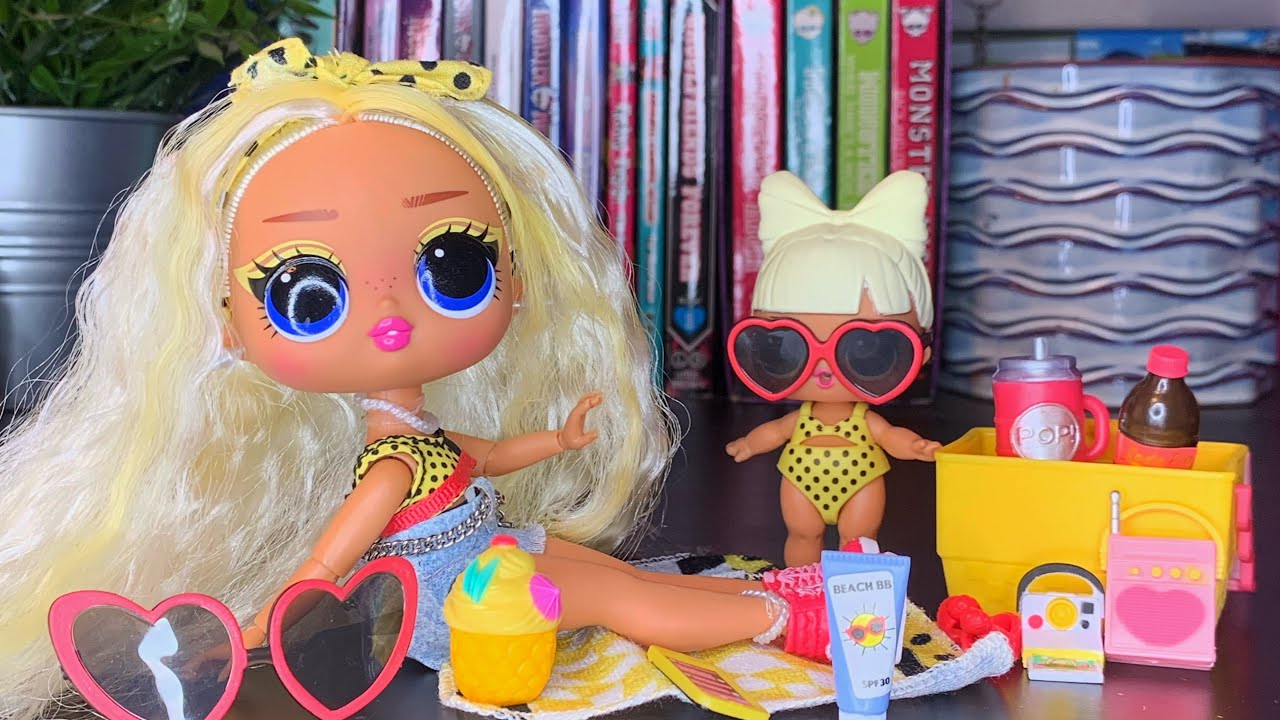 Lol Btw Babysitting Rae Sands + Spf Q.T Doll Review ☀️ - YouTube