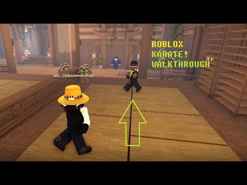 Accurate KARATE in ROBLOX? Roblox Karate Walkthrough - YouTube