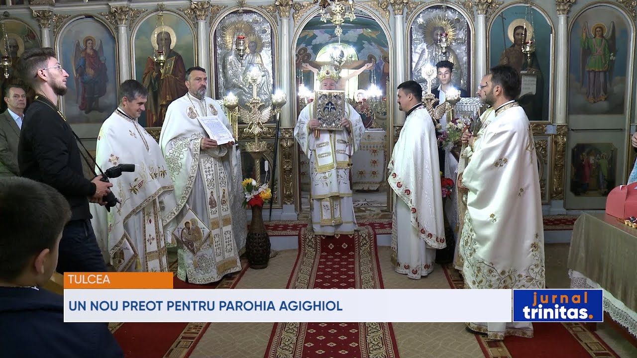 Un nou preot pentru Parohia Agighiol - YouTube