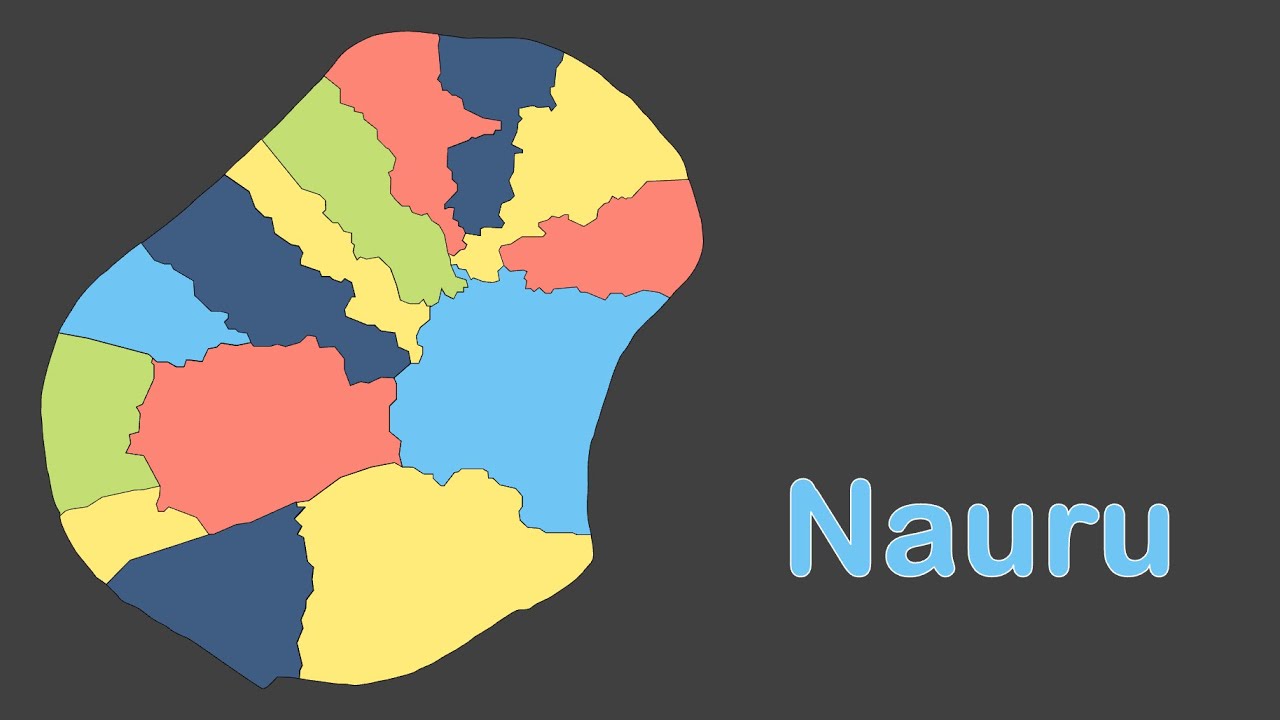 Nauru - Geography of the 14 DIstricts! - YouTube