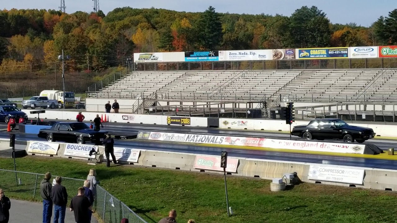 Two Buick Grand National's racing at New England dragway in Epping New ...