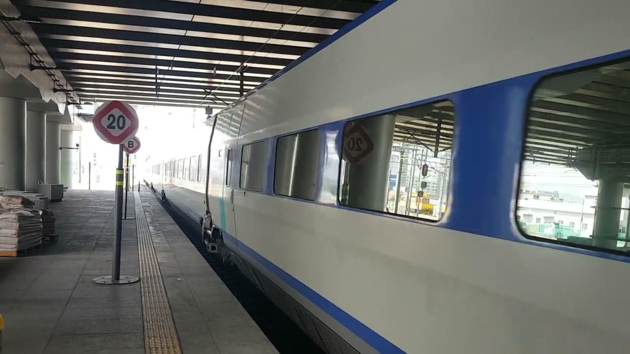 코레일 KTX 001호기 진주행 #205 동대구역 발차 - YouTube