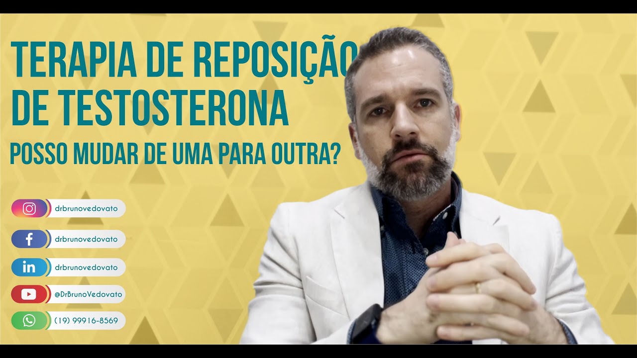 TRT (Terapia de Reposição de Testosterona): Posso mudar de uma para ...