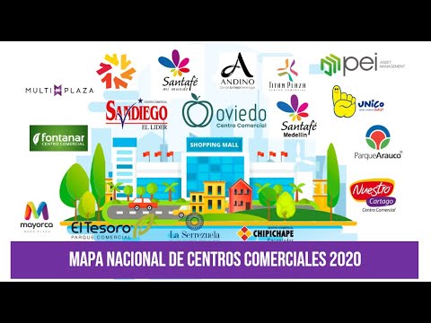 MAPA NACIONAL DE LOS CENTROS COMERCIALES 2020 - YouTube