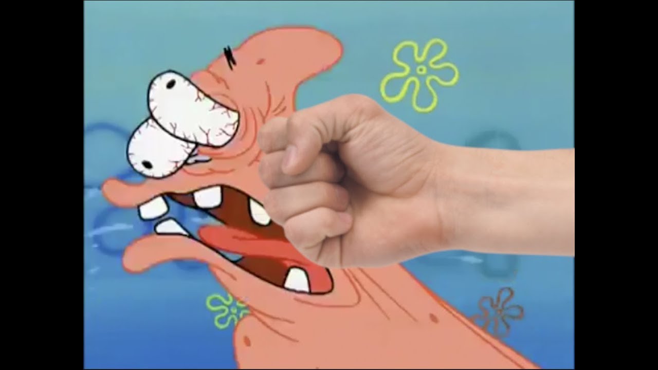PATRICK GETS BEAT UP BY A FIST - YouTube