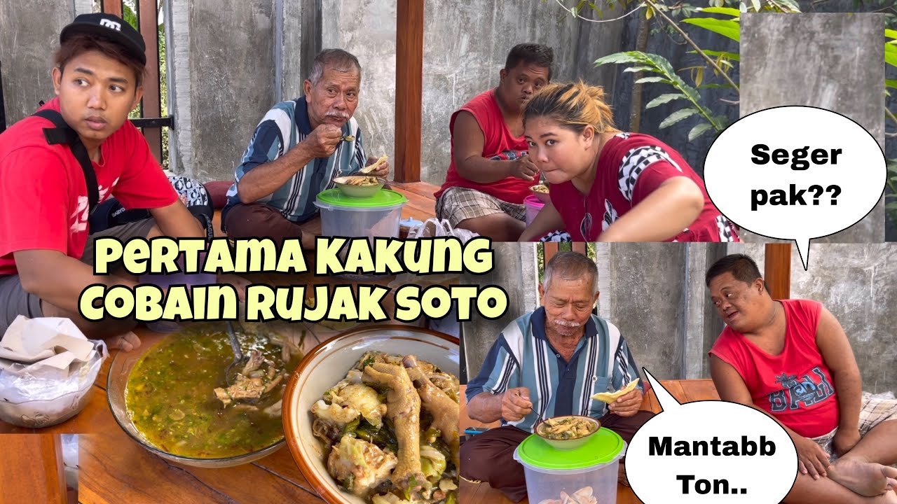 RUJAK SOTO CEKER Khas Banyuwangi‼️Kakung Suka Mas Tony Teng Plendek ...