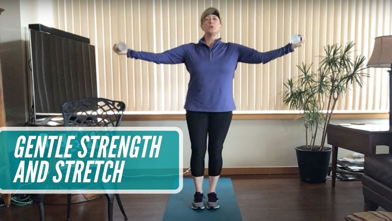 Gentle Strength and Stretch #13 - YouTube