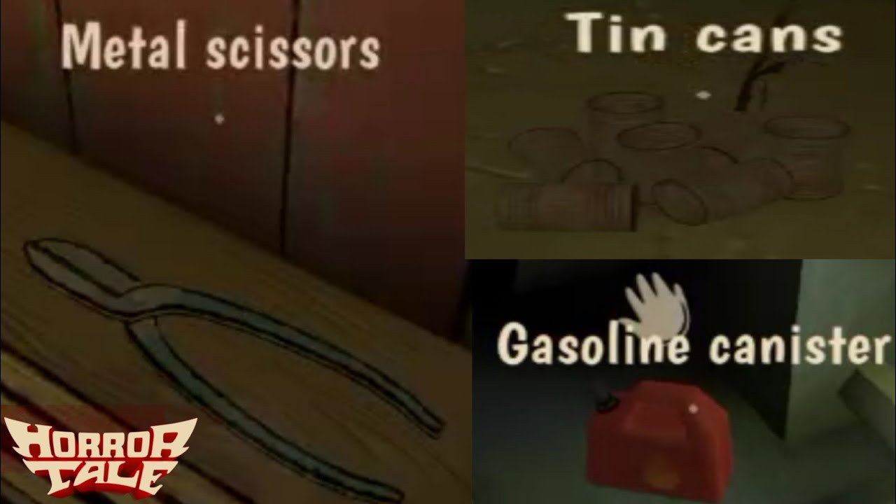 Horror Tale 1 : Kidnapper | Copper Key, Gasoline Canister, Metal ...
