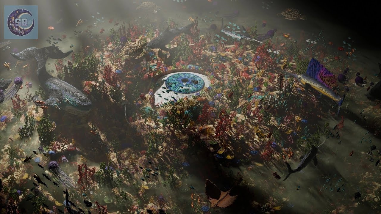 The Underwater Eye • Minecraft build 2024 - YouTube