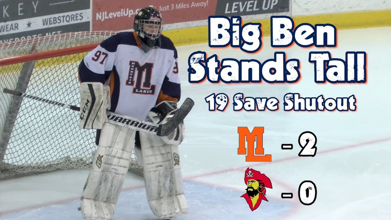 Mountain Lakes 2 Mount Olive 0 | Regular Season Hockey | Ben Polizzi ...