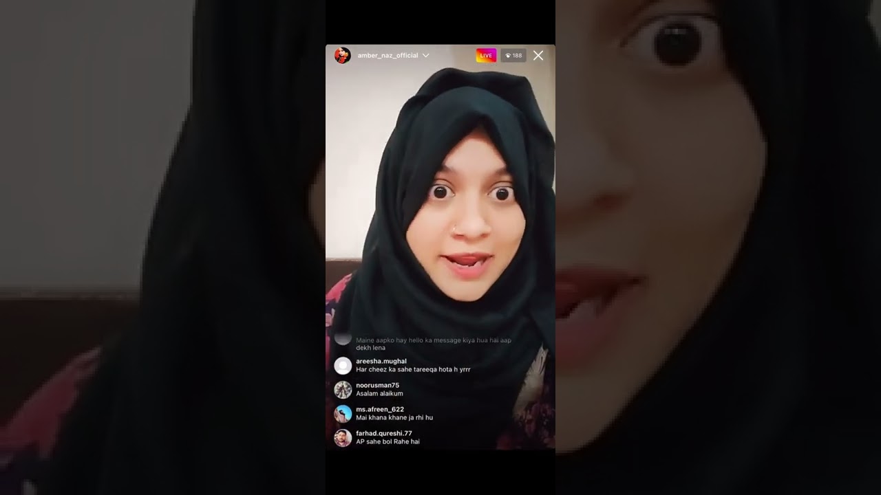 @Amber Naz OFFICIAL is recent live - YouTube