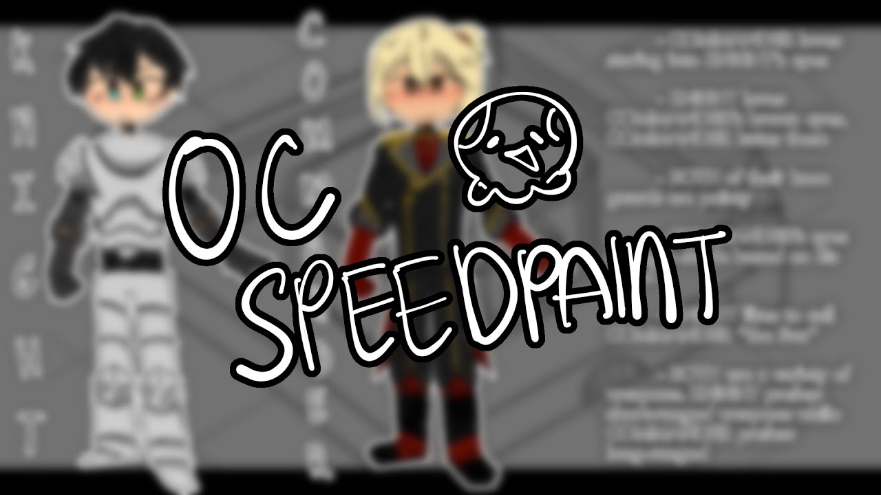 The Knight & Commander || OC Speedpaint - YouTube