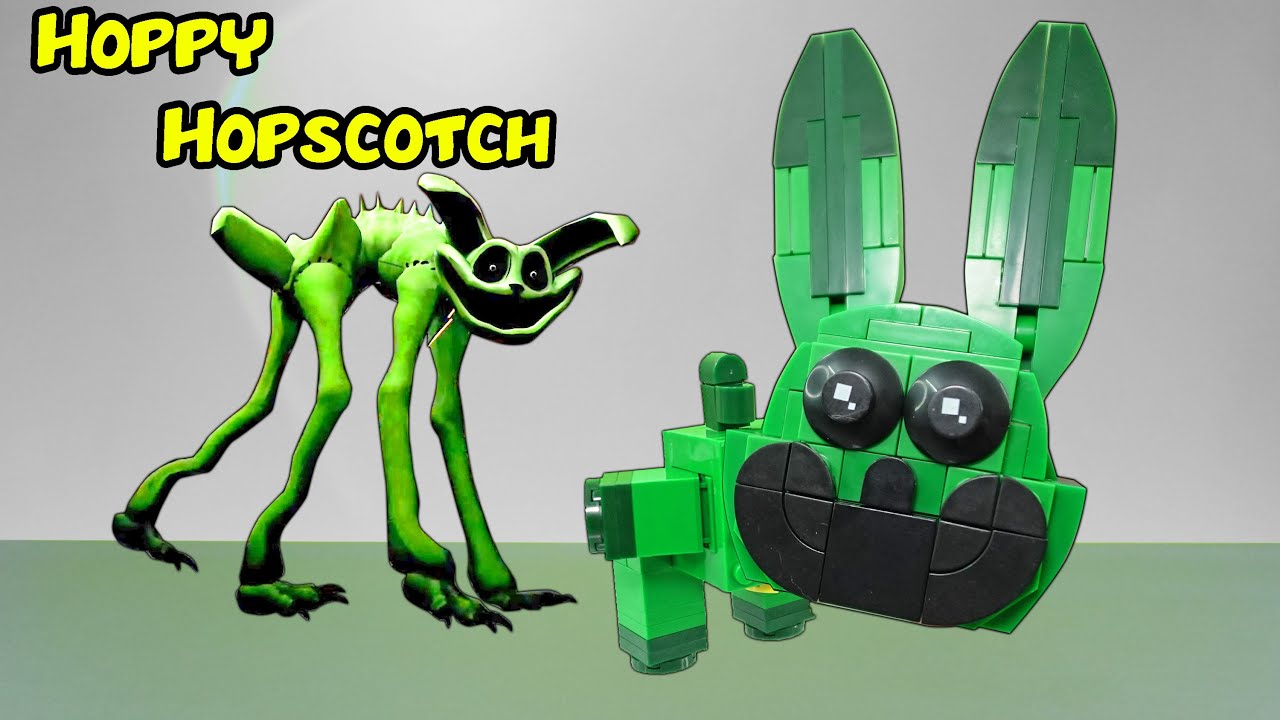 Lego Hoppy Hopscotch Poppy Playtime 3 | Unofficial Lego Tutorial Review ...