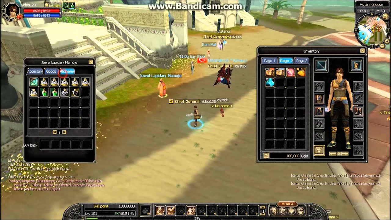 Joymax Icarus Online Tanıtım - YouTube