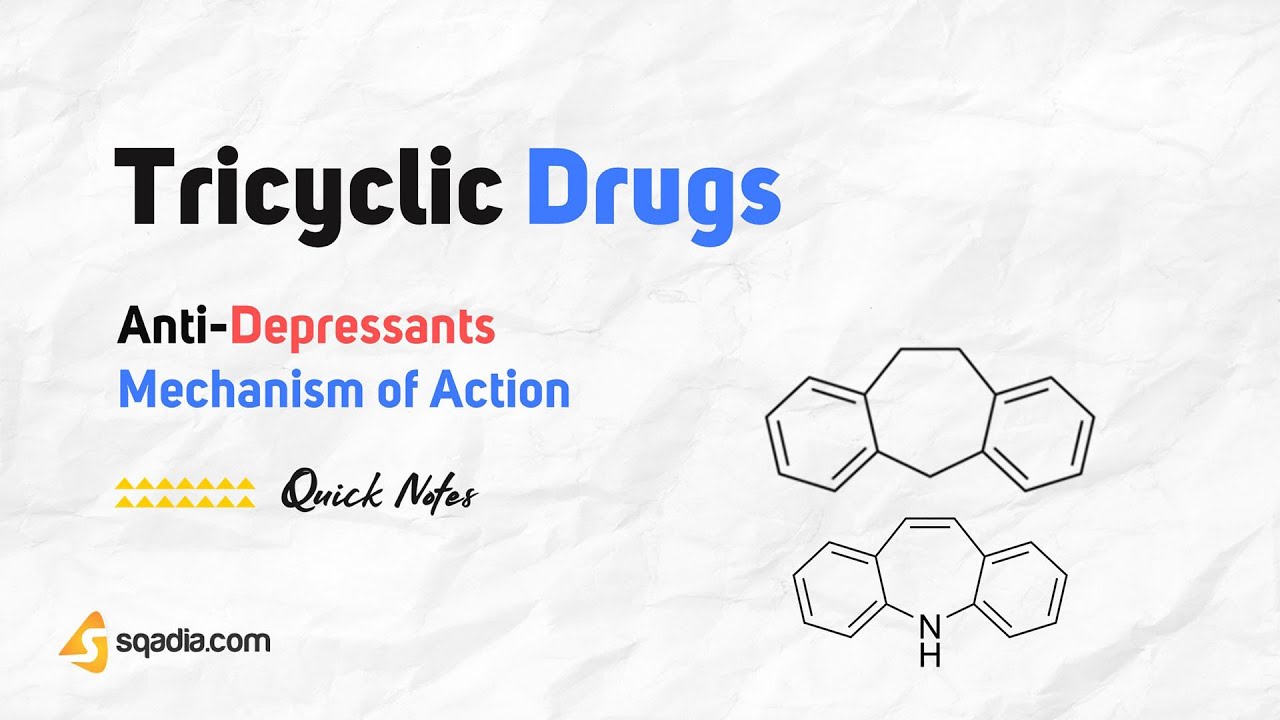 Anti-Depressants Mechanism of Action | Tricyclic Drugs - YouTube