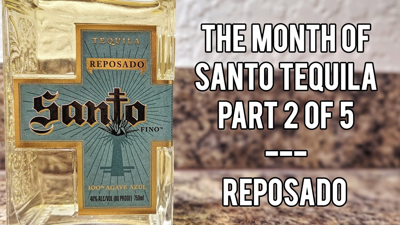 Santo Fino Tequila Reposado - Month of Santo 2/5 - Bottle Showcase and ...