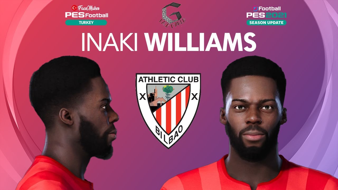 PES 2021 Inaki Williams | Hair and Beard Update | Athletic Bilbao | PES ...