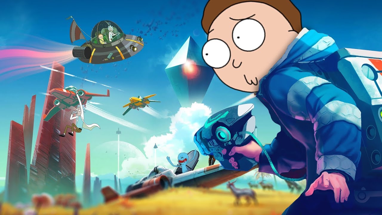CRAZY Rick and Morty Voice Impressions Make Players FREAK OUT on No Man ...