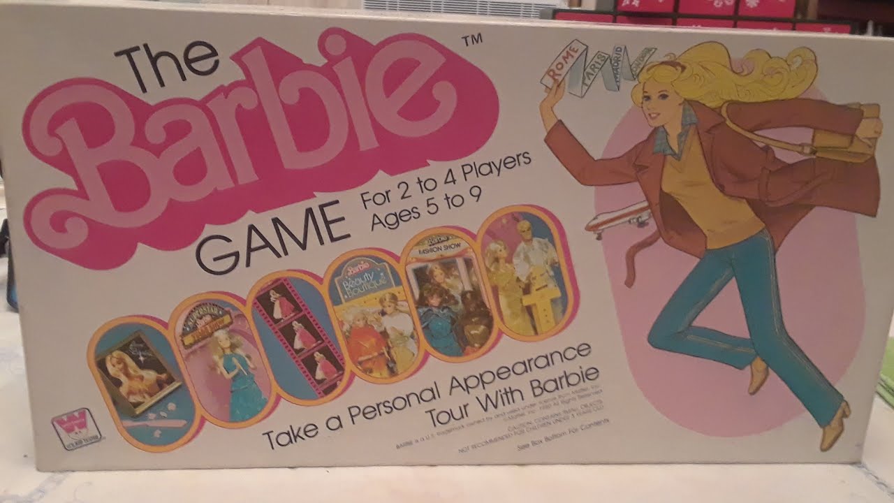 1980s Barbie Board Game - YouTube