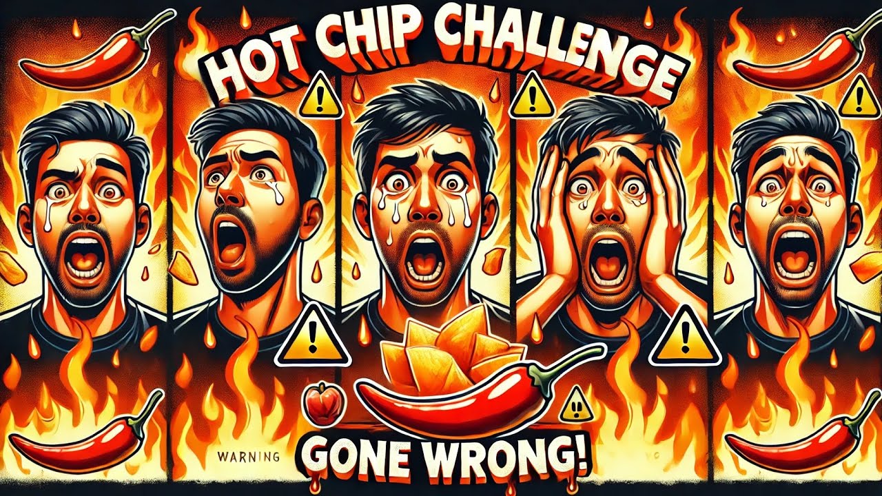 HOT CHIP CHALLENGE (GONE WRONG!) - YouTube