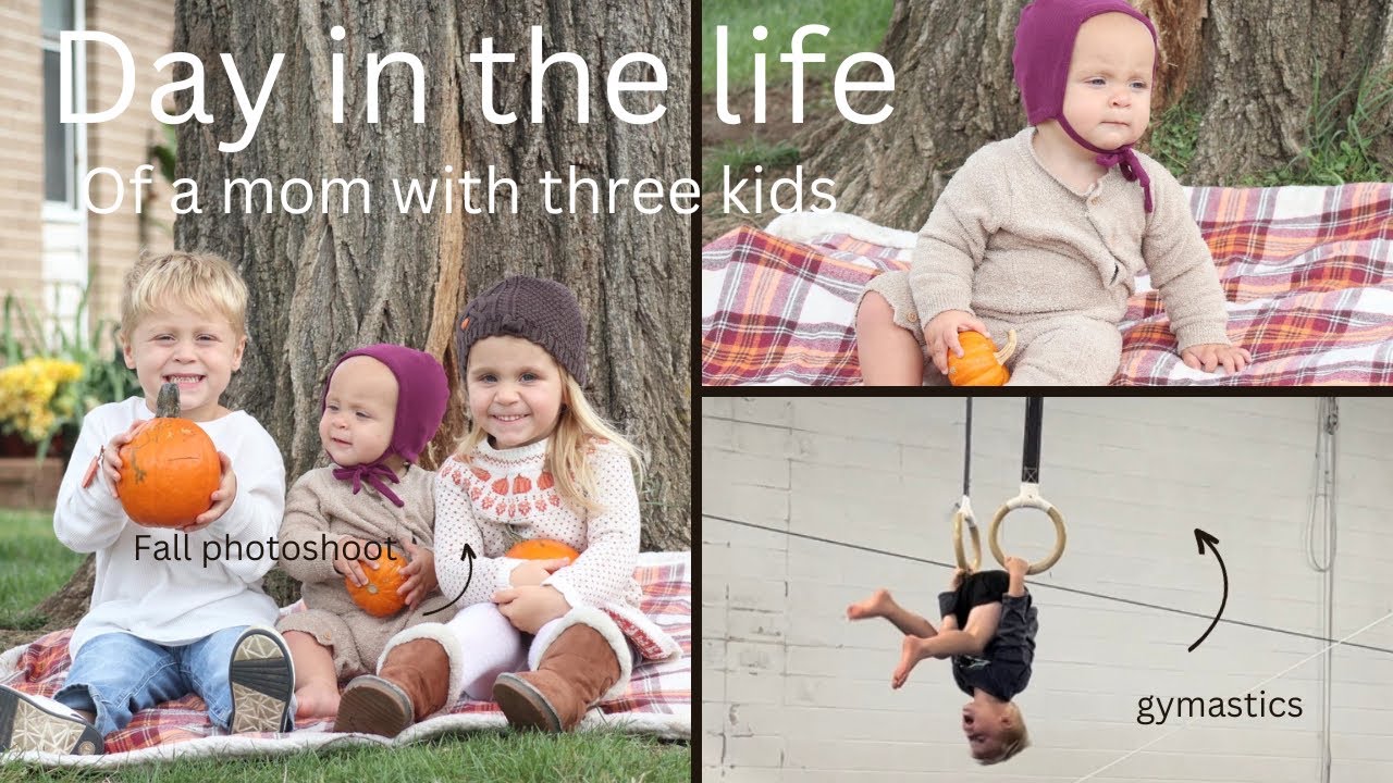 23 with 3 kids 4 & under | day in the life | #sahm #3under4 - YouTube