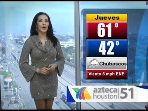 Azteca Houston 51 Clima con Maque Garcia - YouTube