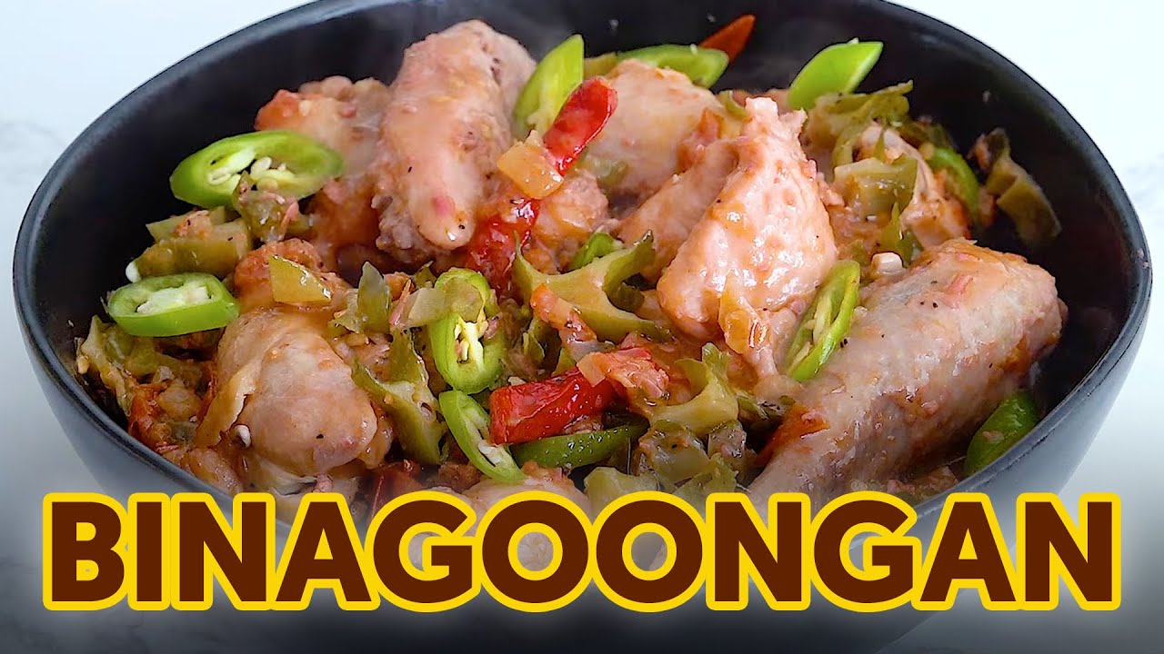 Binagoongan | Chicken Stew with Shrimp Paste | Filipino Recipe - YouTube