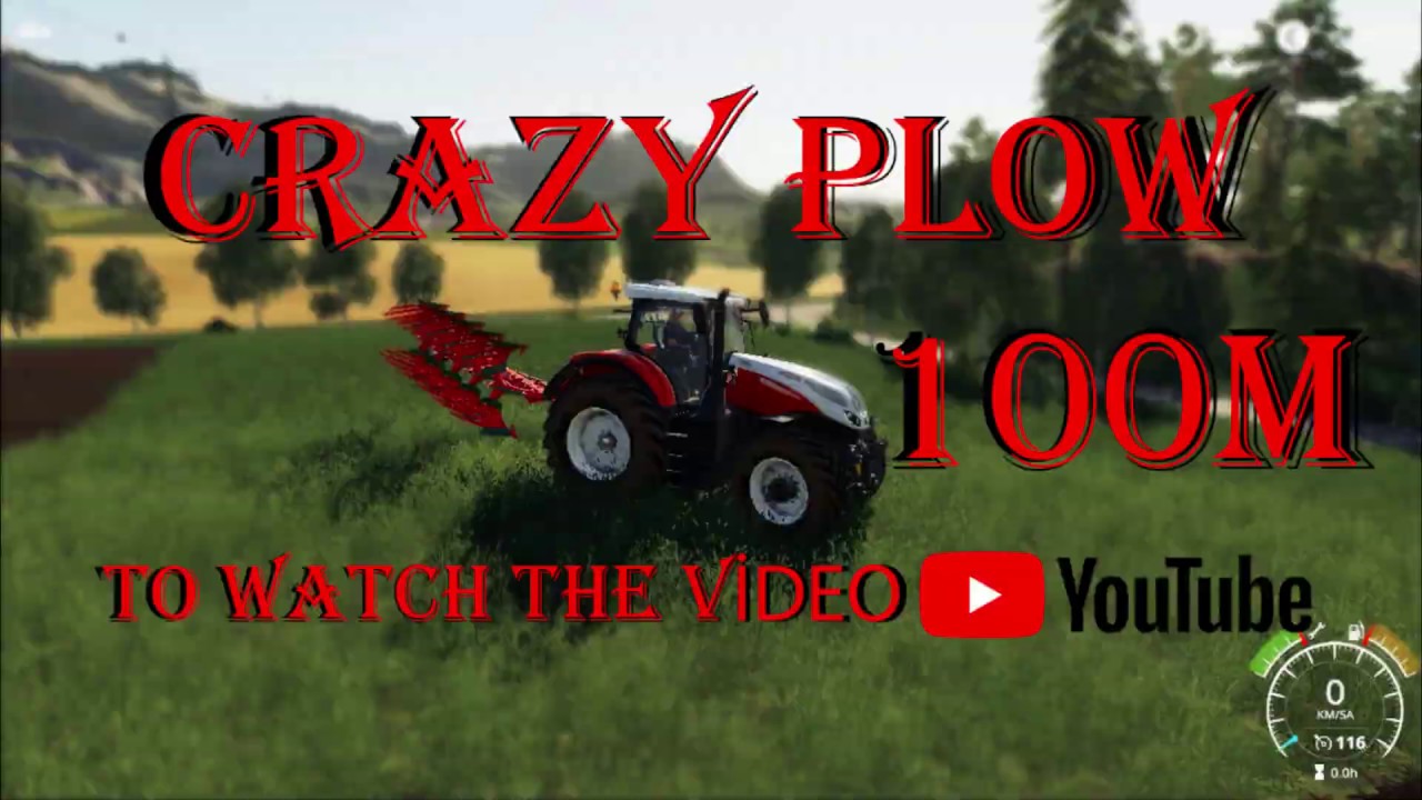 Farming Simulator 2019 - Crazy Plow 100m (Agromasz POH5) unrealistic ...
