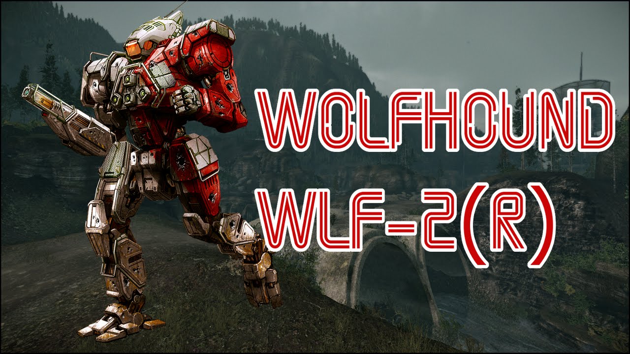 MechWarrior Online - Hotel Mech |Wolfhound WLF-2| 1080p - YouTube